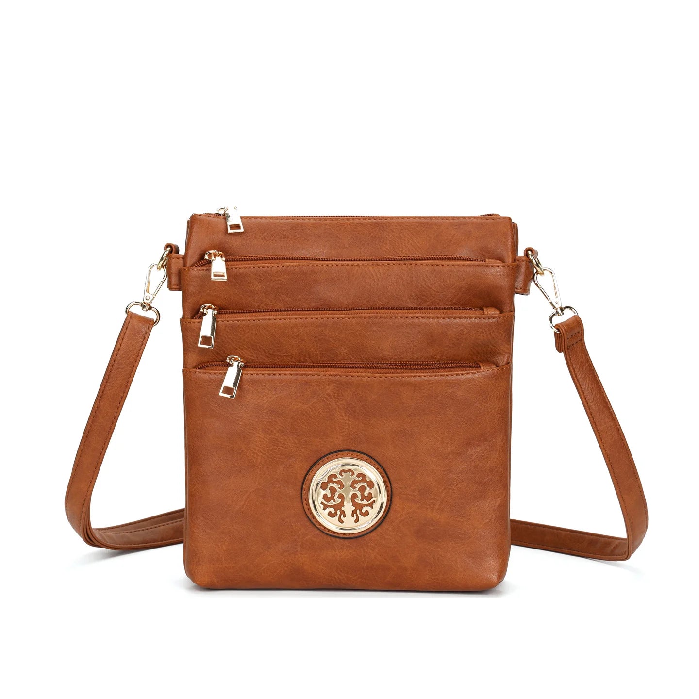 GESSY 1372 CROSSBODY BAG - BROWN – Boutique Fifty Three